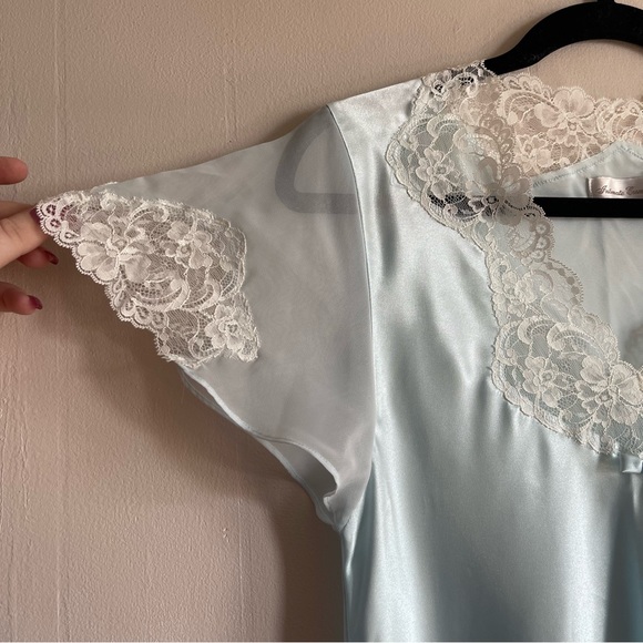 Vintage | Intimates & Sleepwear | Vintage Baby Blue Intimate Essentials ...